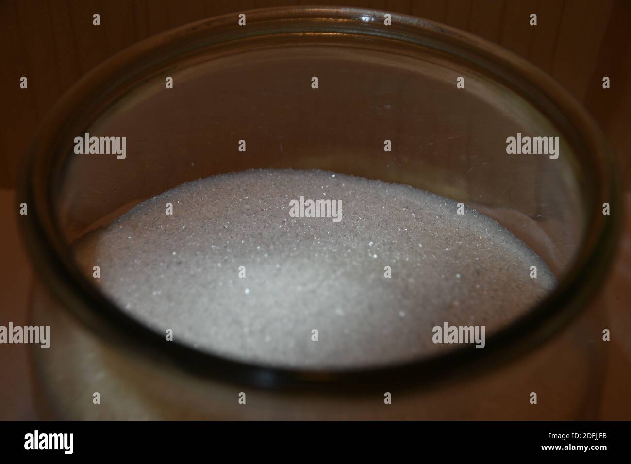 Zucker im Glas Stock Photo - Alamy