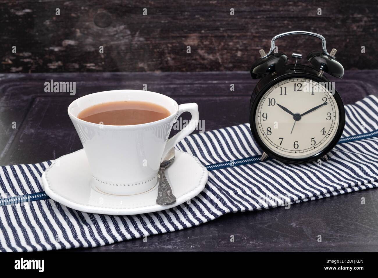Taking break concept clock hi-res stock photography and images - Alamy