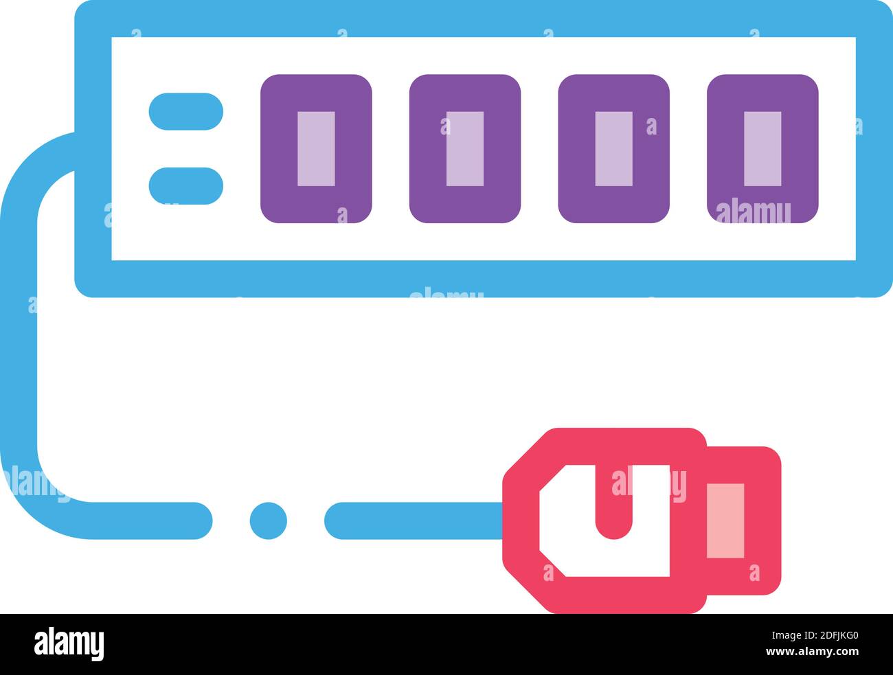 modem internet device color icon vector illustration Stock Vector Image ...