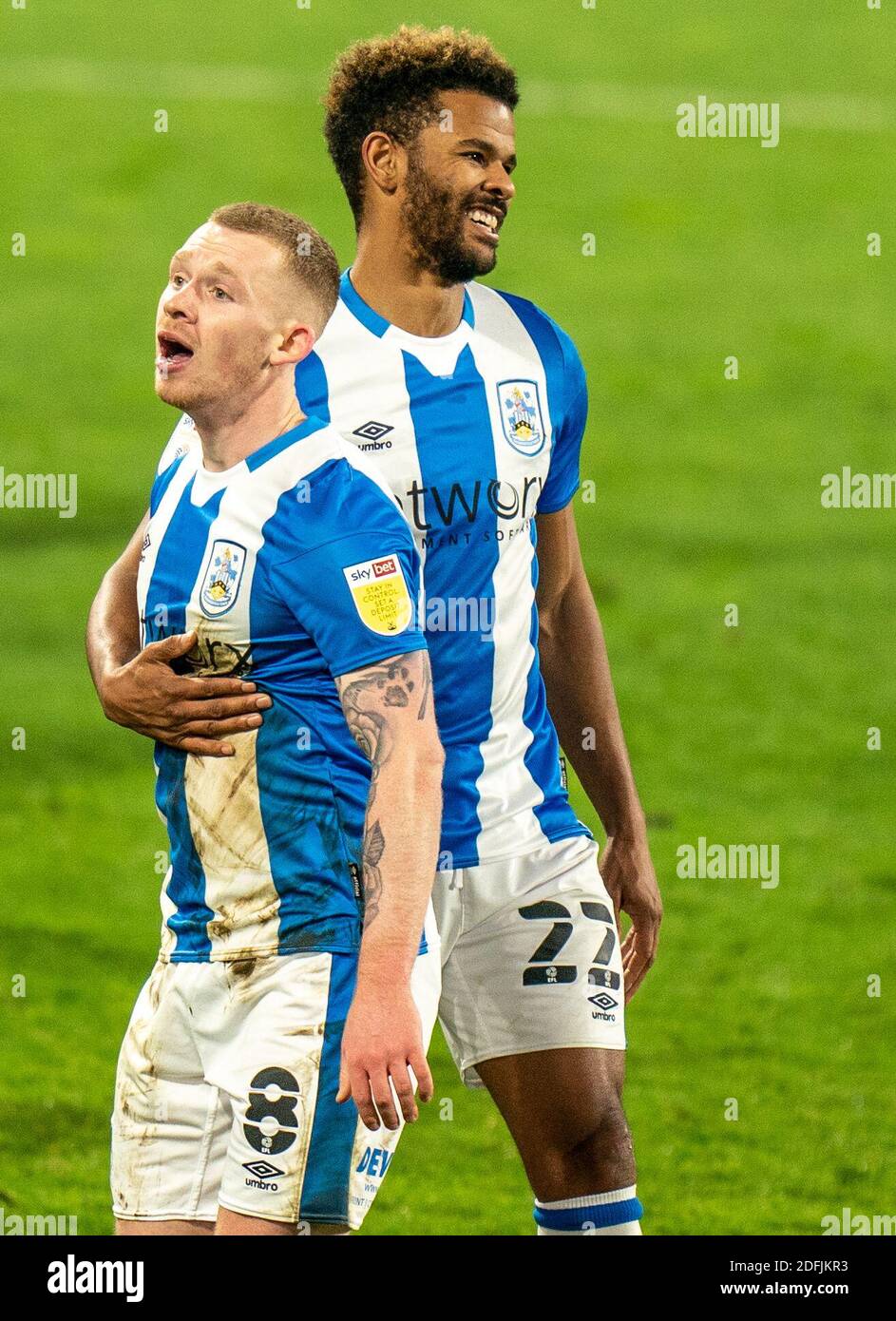 5th December 2020 The John Smiths Stadium, Huddersfield, Yorkshire ...