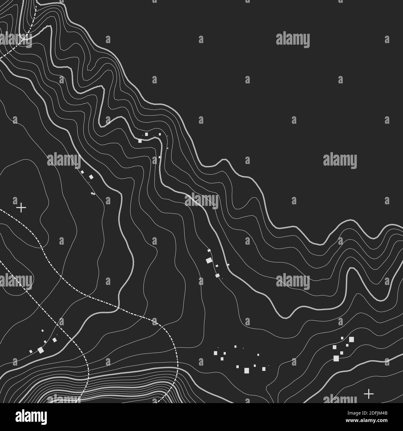 Topographic map background with space for copy . Line topography map ...