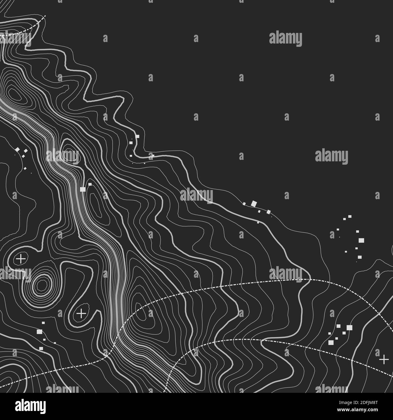 Topographic map background with space for copy . Line topography map ...