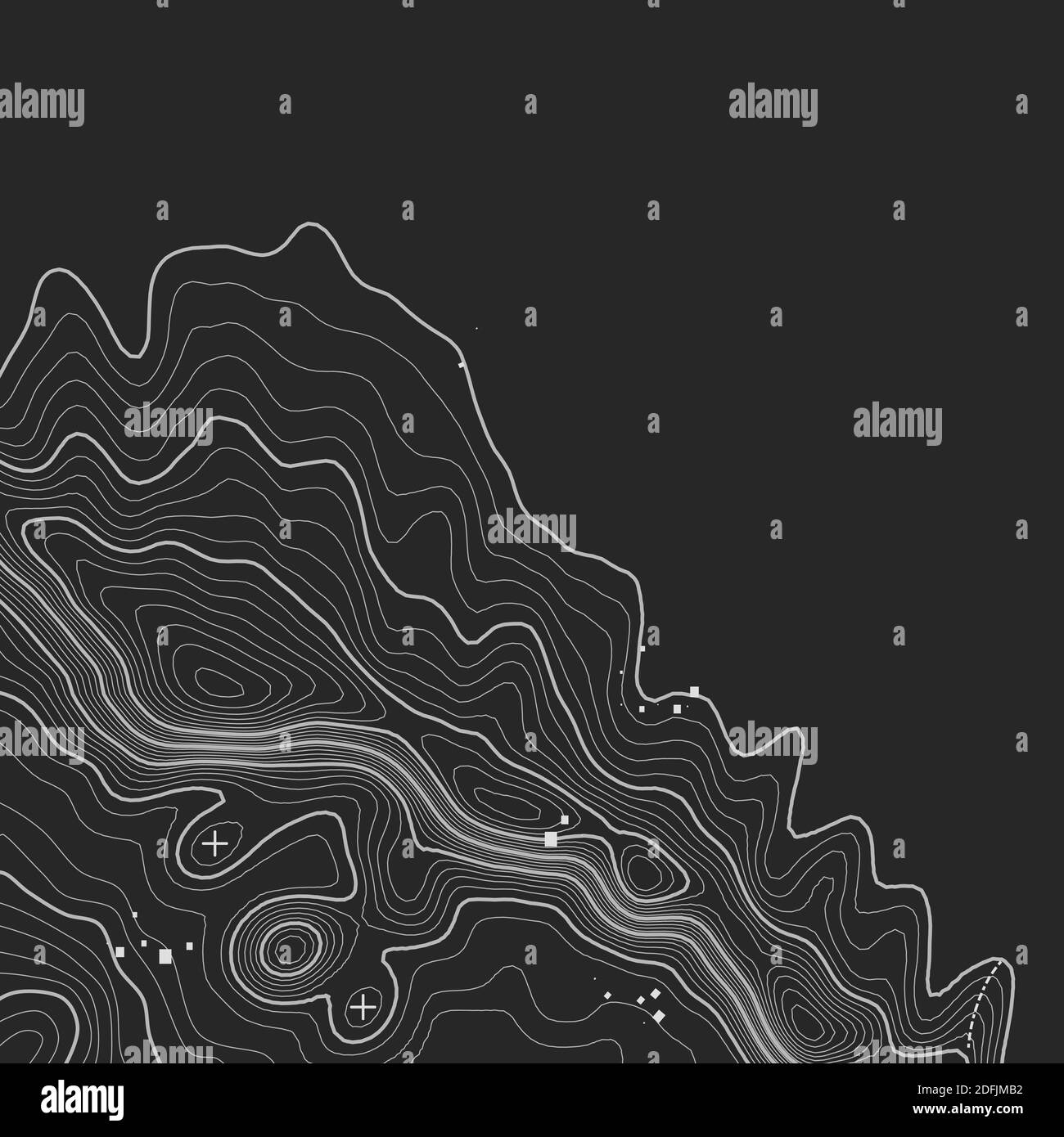 Topographic map background with space for copy . Line topography map ...