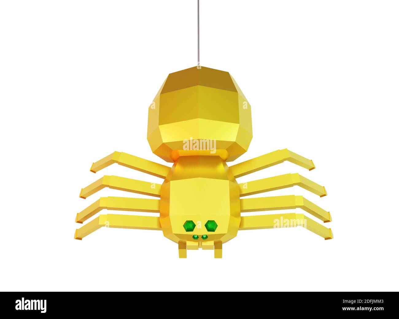 3d golden spider Cut Out Stock Images & Pictures - Alamy