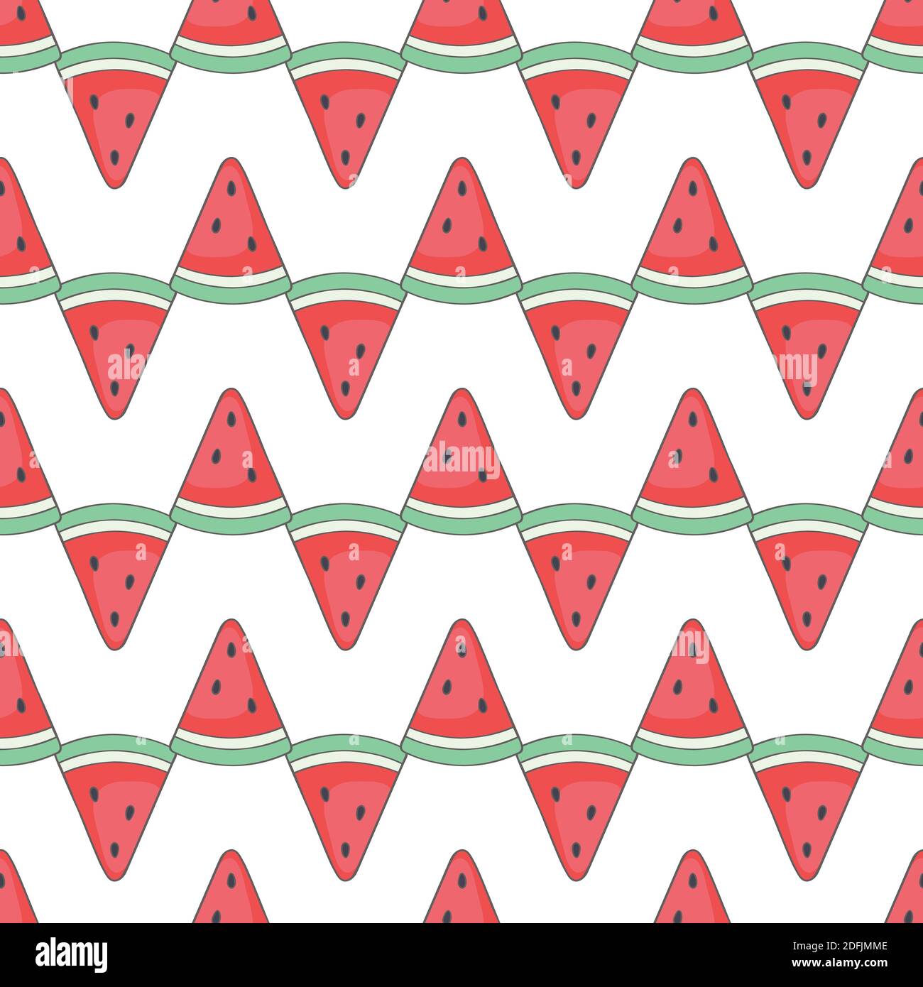 Watermelon pattern vector vectors hi-res stock photography and images ...