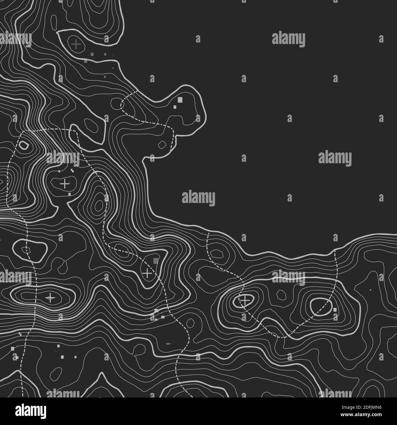Topographic map background with space for copy . Line topography map ...