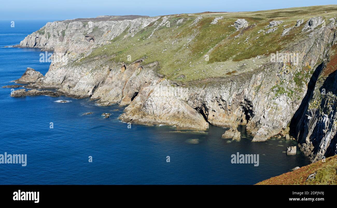 Lundy Island, North Devon, England Stock Photo - Alamy