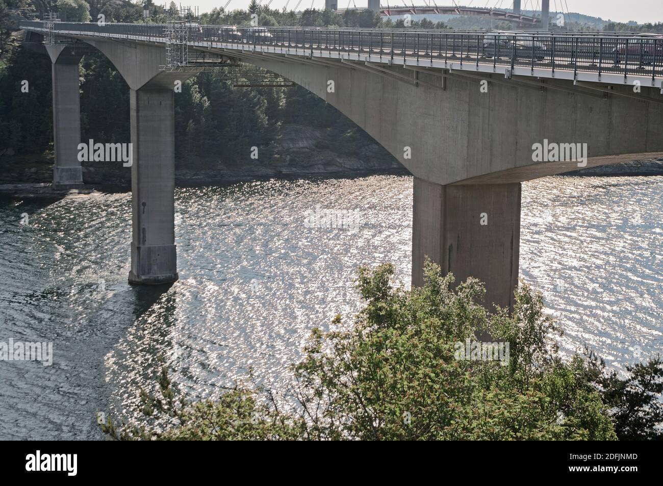 High coast bridge Sweden, Stenungsund Stock Photo - Alamy