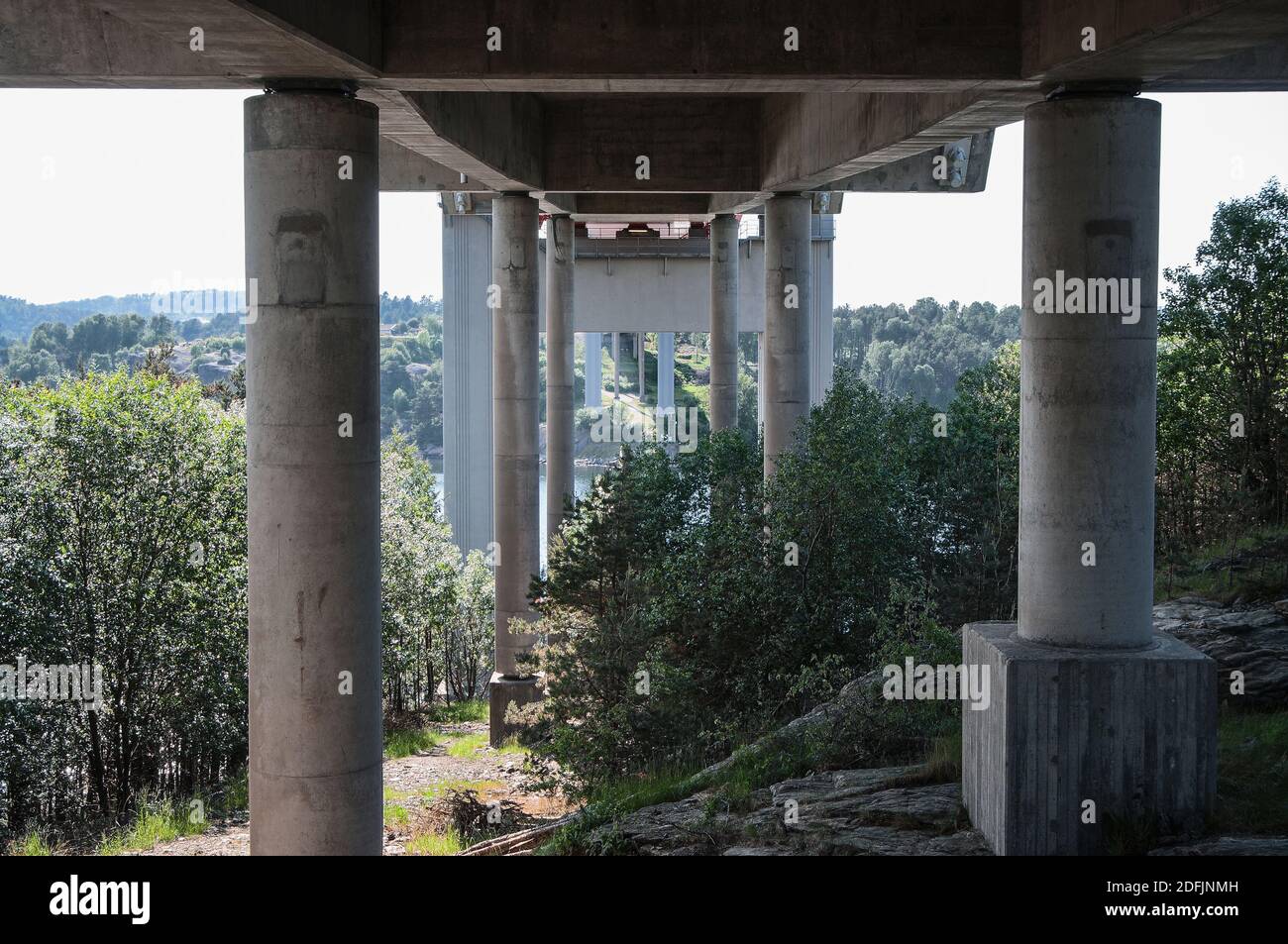 High coast bridge Sweden, Stenungsund Stock Photo - Alamy