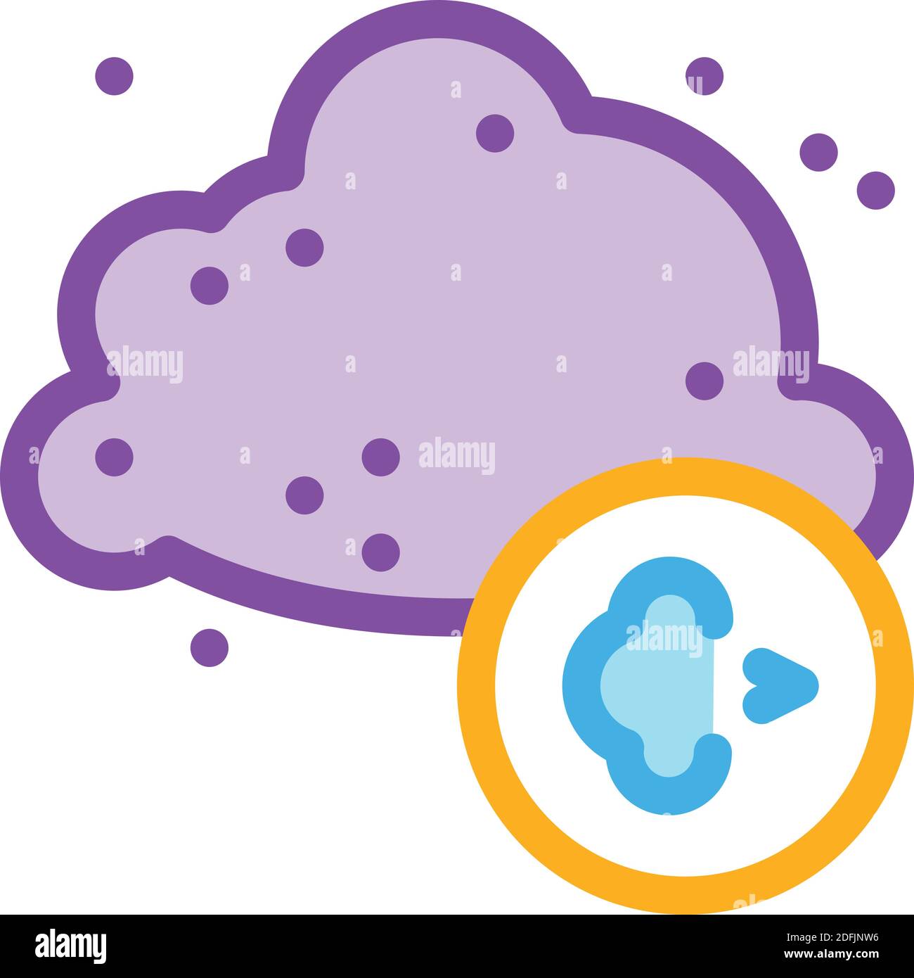 Allergy on dust line Stock Vector Images - Alamy