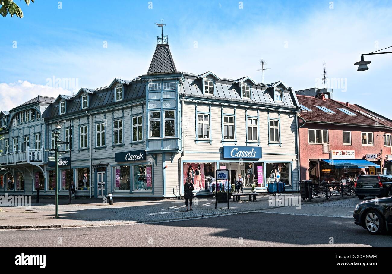 kungsbacka city center Stock Photo - Alamy