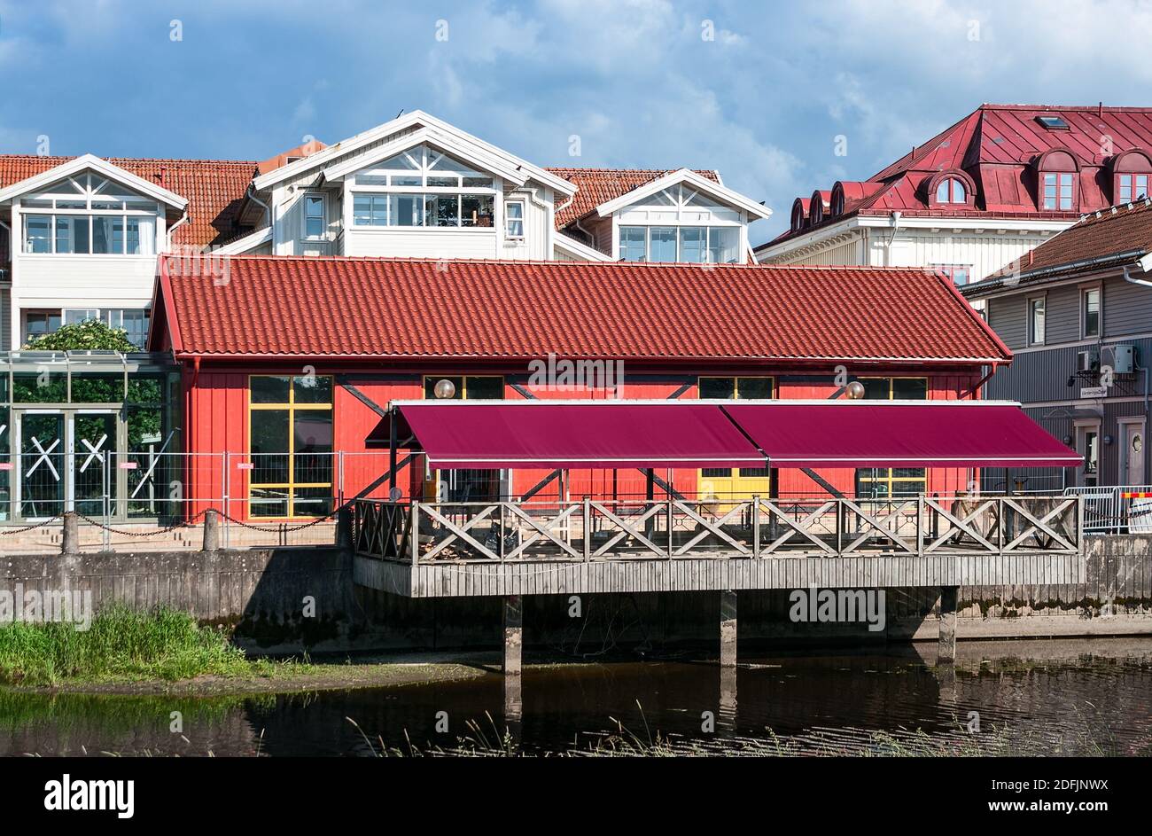 kungsbacka city center Stock Photo - Alamy