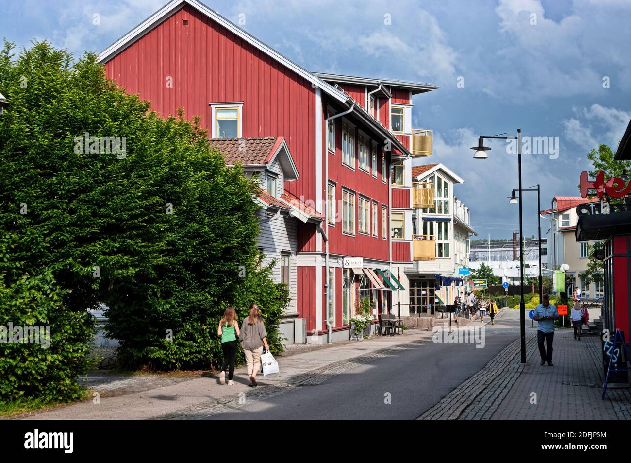 kungsbacka city center Stock Photo - Alamy