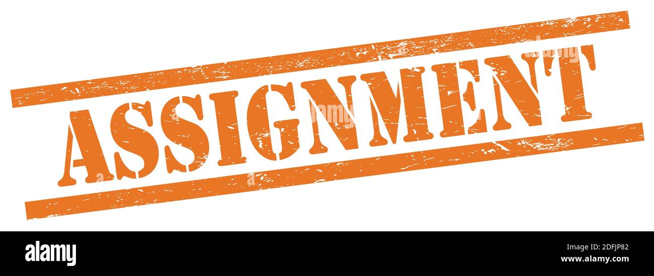 Assignment rubber stamp hi-res stock photography and images - Alamy