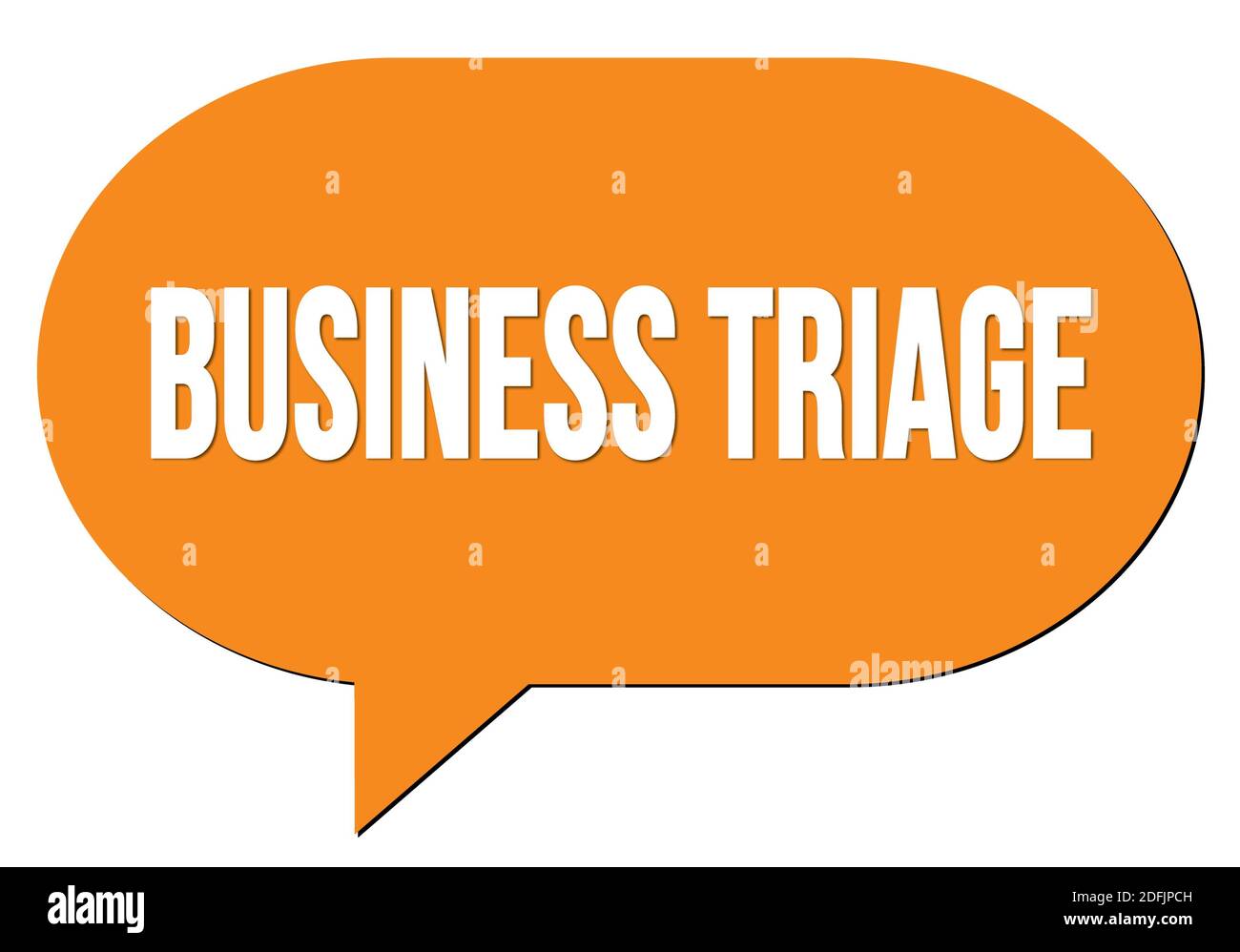 Business triage word hi-res stock photography and images - Alamy