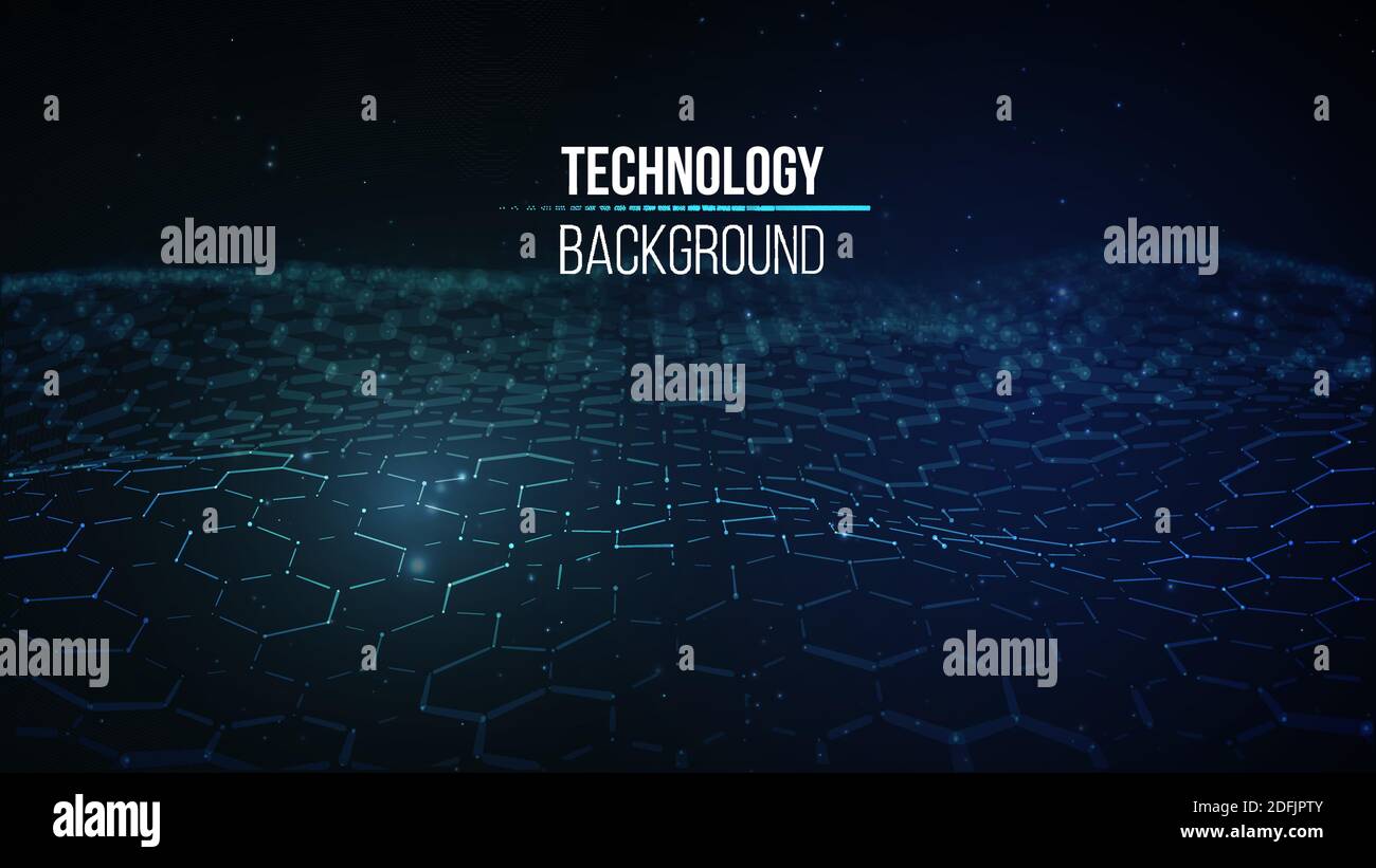 Technology background vector in abstract style. Abstract technology ...