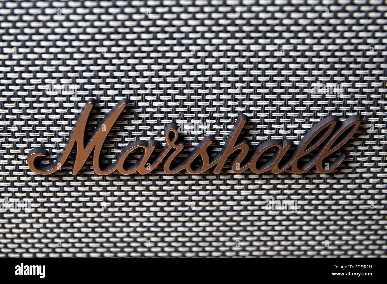 Marshall logo hi-res stock photography and images - Alamy
