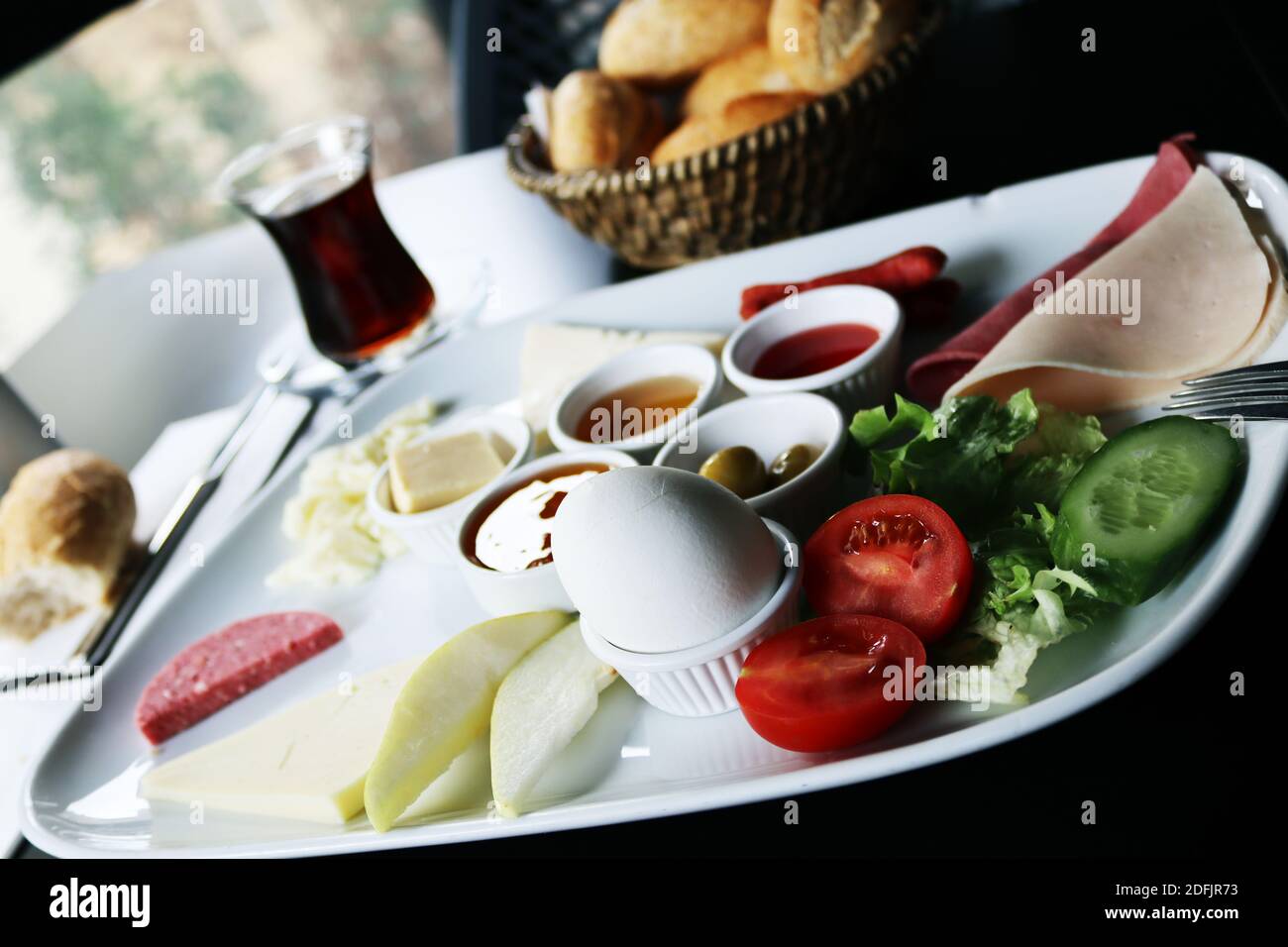 Healthy breakfast consisting fried hi-res stock photography and images ...