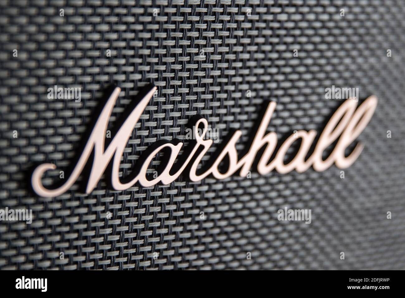 Marshall logo hi-res stock photography and images - Alamy