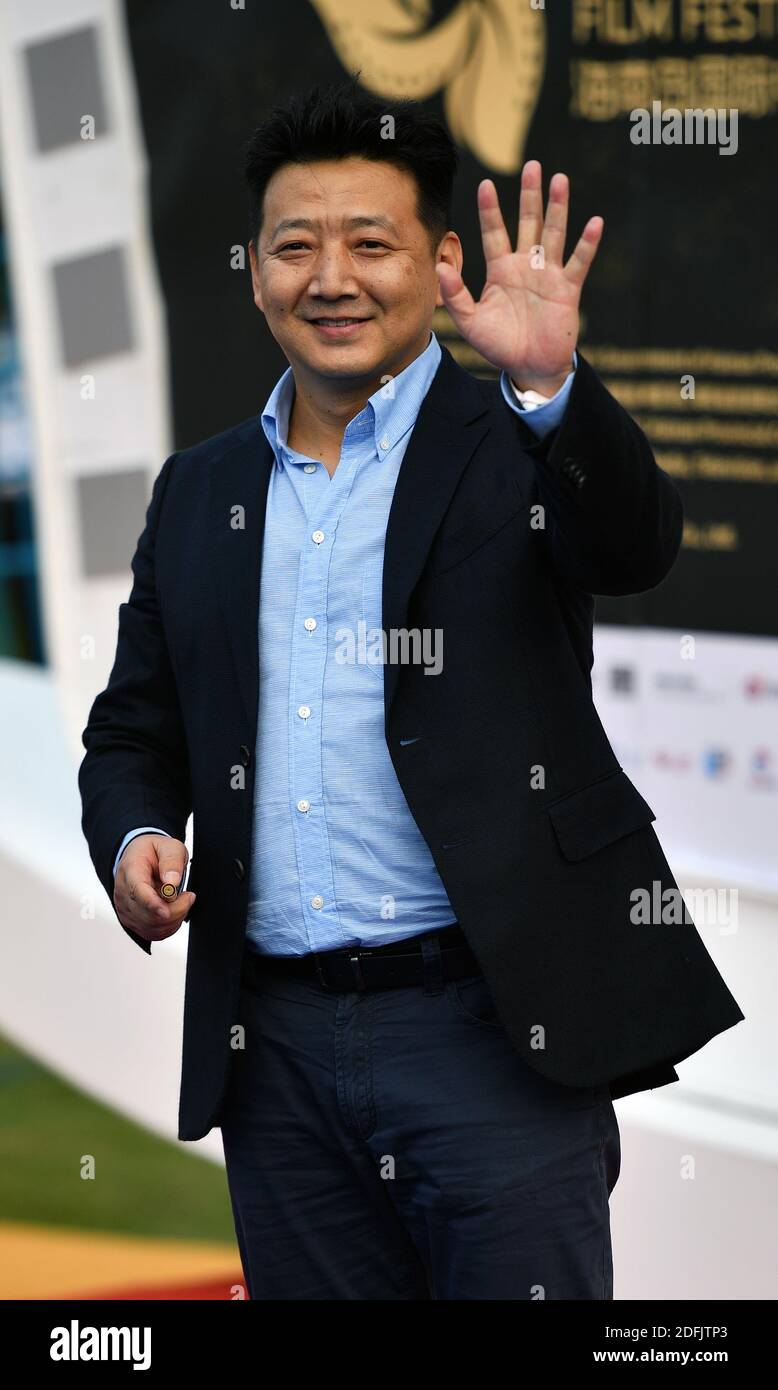 Sanya, China's Hainan Province. 5th Dec, 2020. Actor Wang Yanhui makes ...