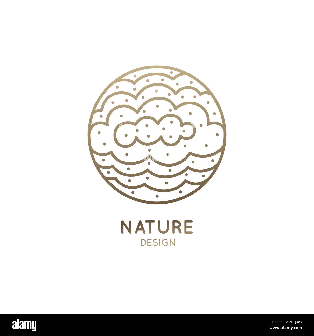 Linear logo clouds hi-res stock photography and images - Alamy