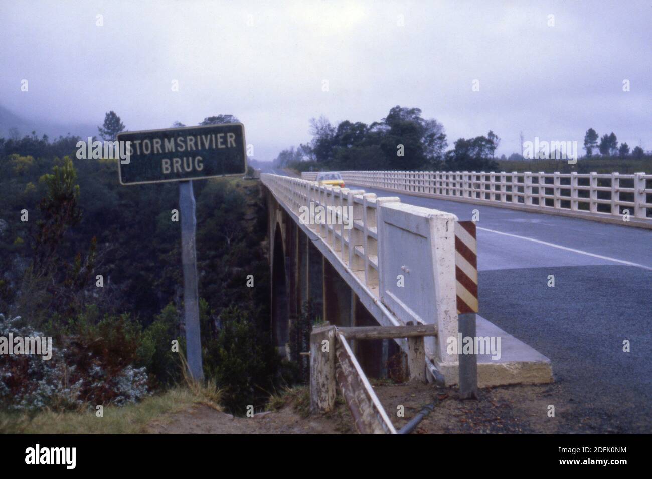 Storms River Bridge, also known as the Paul Sauer Bridge, Eastern Cape ...