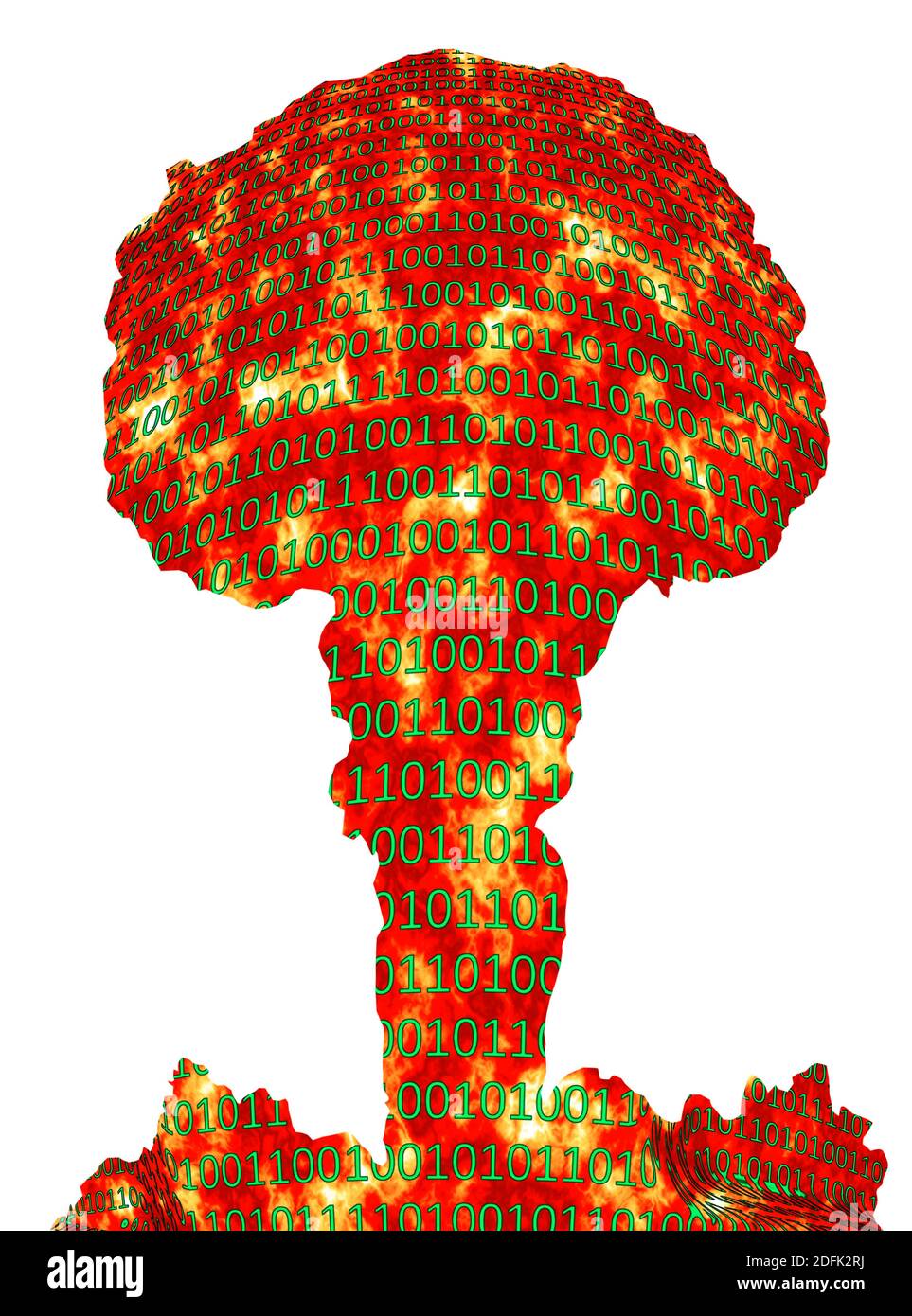 Data explosion, conceptual illustration Stock Photo - Alamy