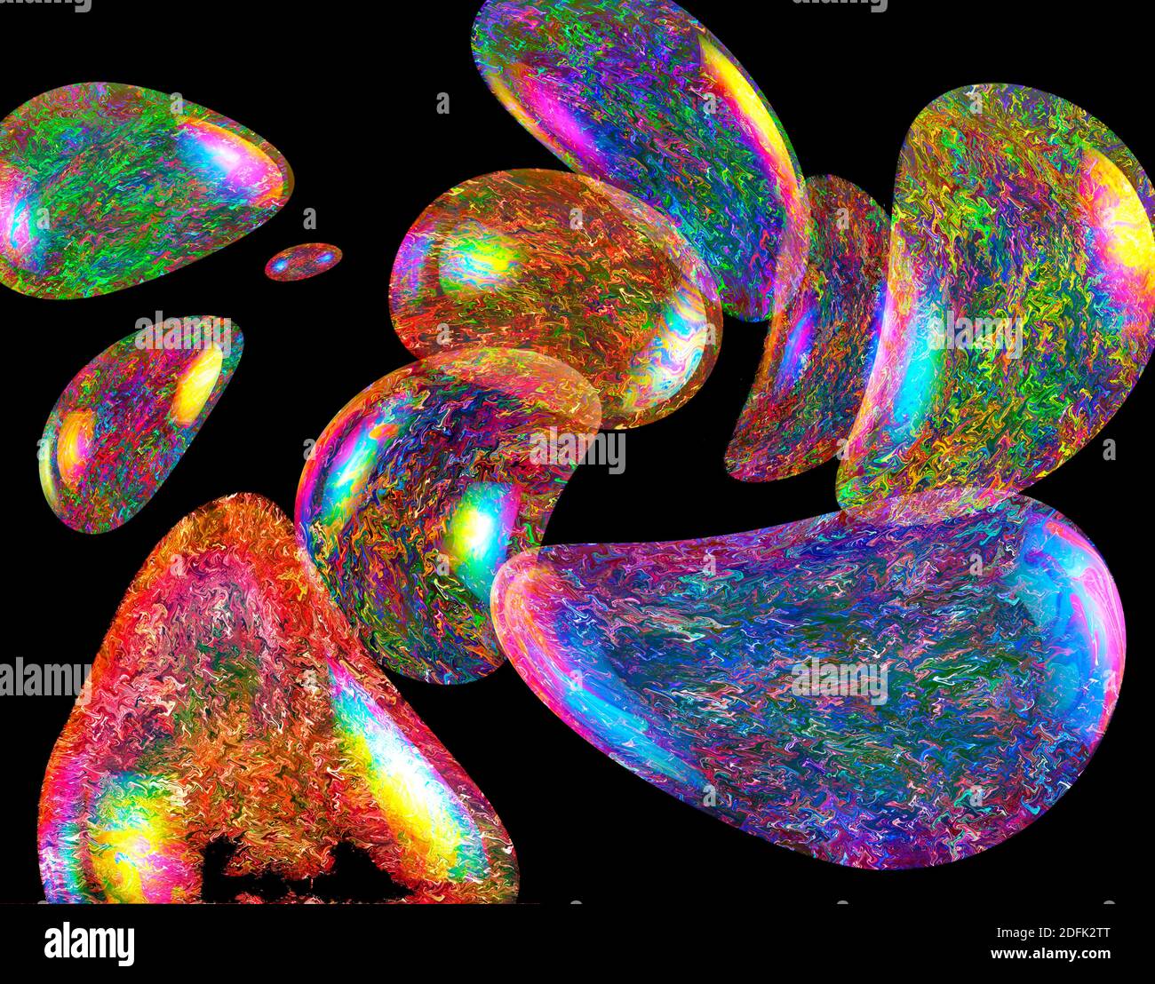 Multiverse, conceptual illustration Stock Photo - Alamy