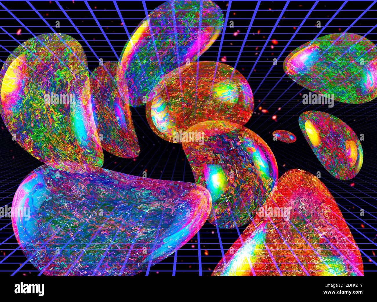 Multiverse, conceptual illustration Stock Photo - Alamy