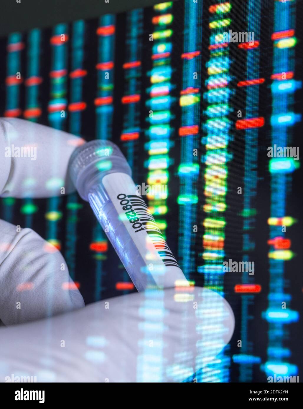 Human genetic sequence code hi-res stock photography and images - Alamy