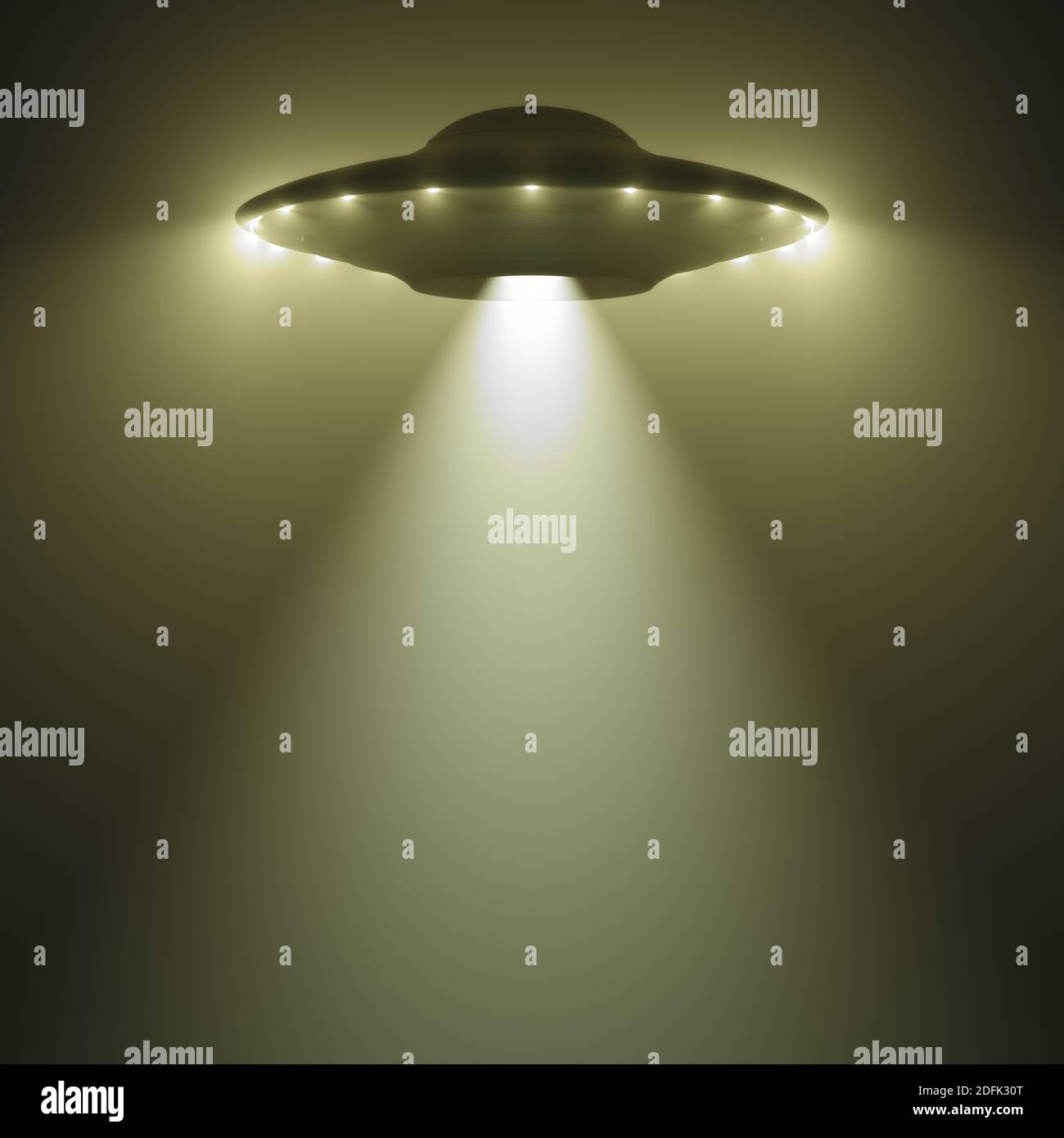 Unidentified flying object, illustration Stock Photo - Alamy
