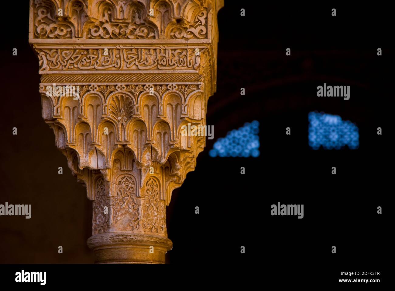 Alhambra, UNESCO World Heritage Site. Granada City. Andalusia, Southern ...