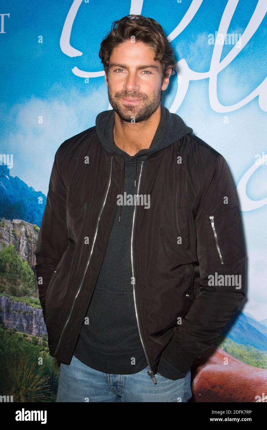 Tom Leeb attend the 'Poly' premiere at Cinema UGC Normandie on October ...