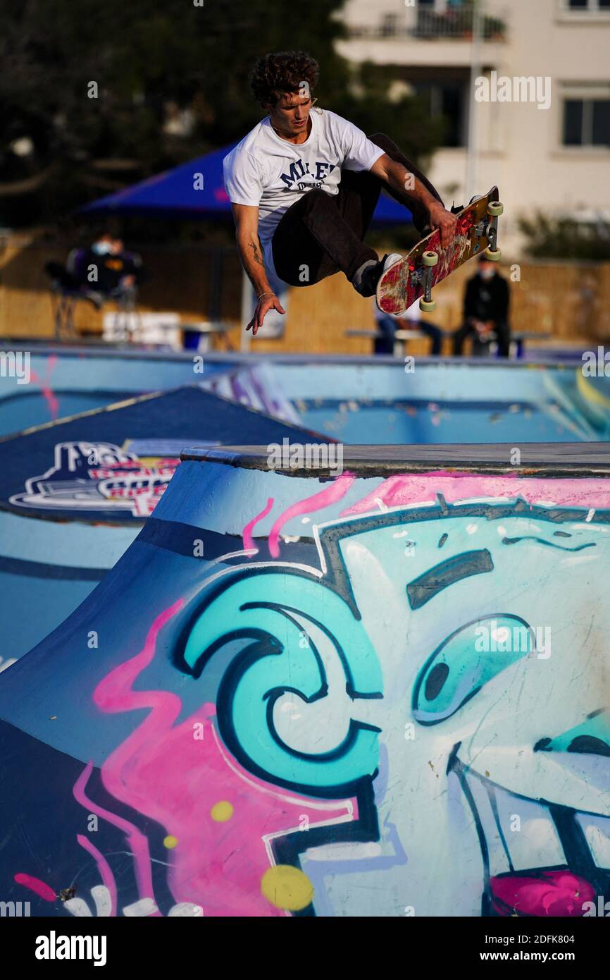 The spanish rider Jaime Mateu, take the 2nd place, during the Red Bull ...