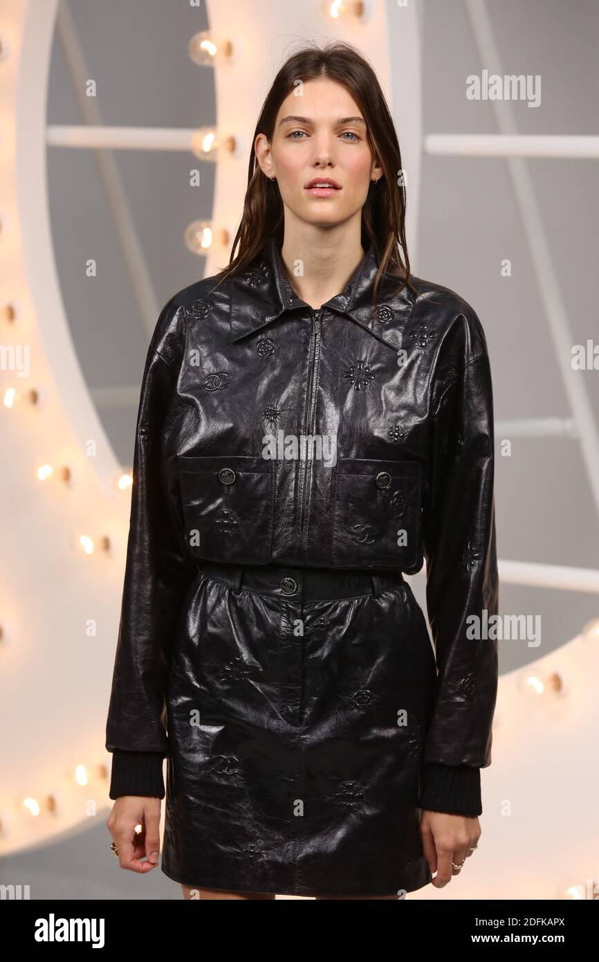 Charlotte Cardin attends Chanel photocall during Paris Fashion Week in ...