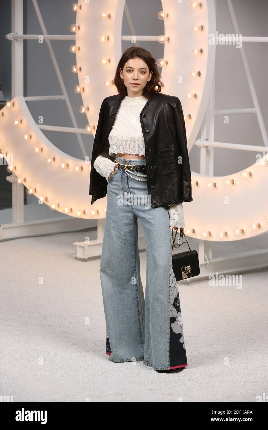 Zoe Adjani attends Chanel photocall during Paris Fashion Week in Paris ...