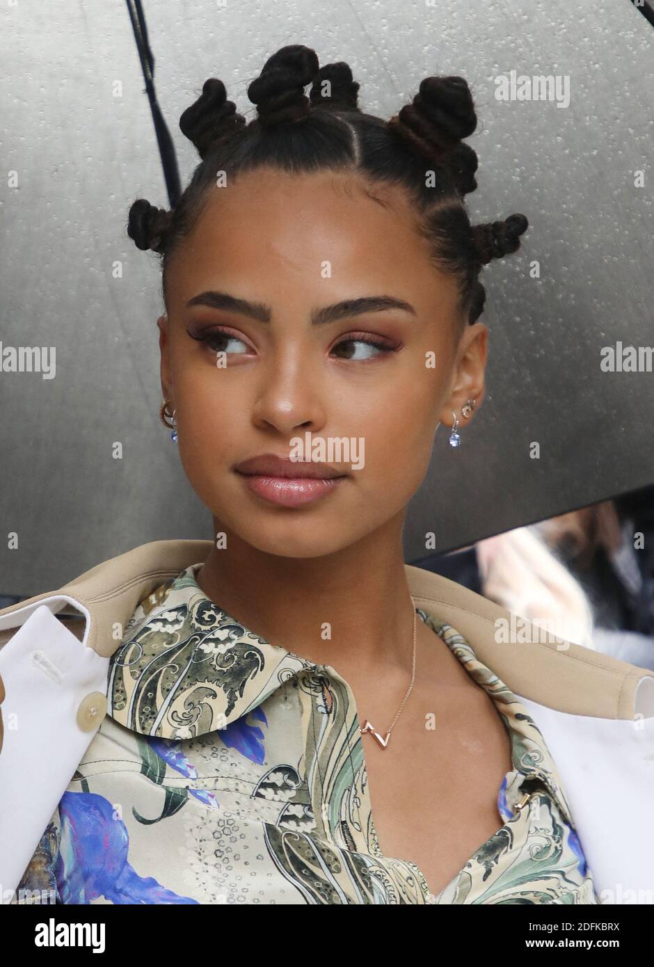 Paola Locatelli attending the Louis Vuitton Womenswear Spring/Summer ...