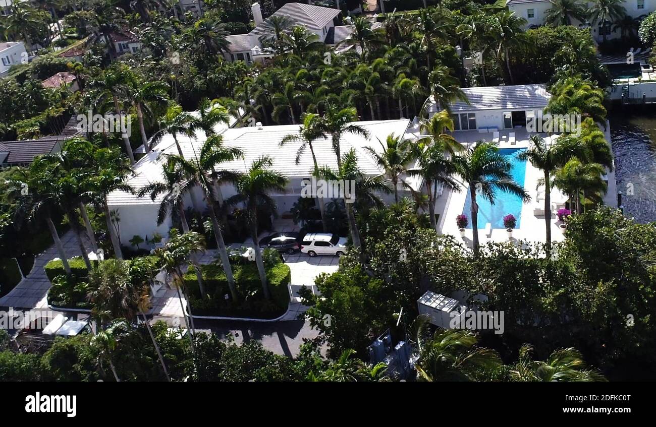 NO FILM, NO VIDEO, NO TV, NO DOCUMENTARY - Aerial view of Jeffrey ...