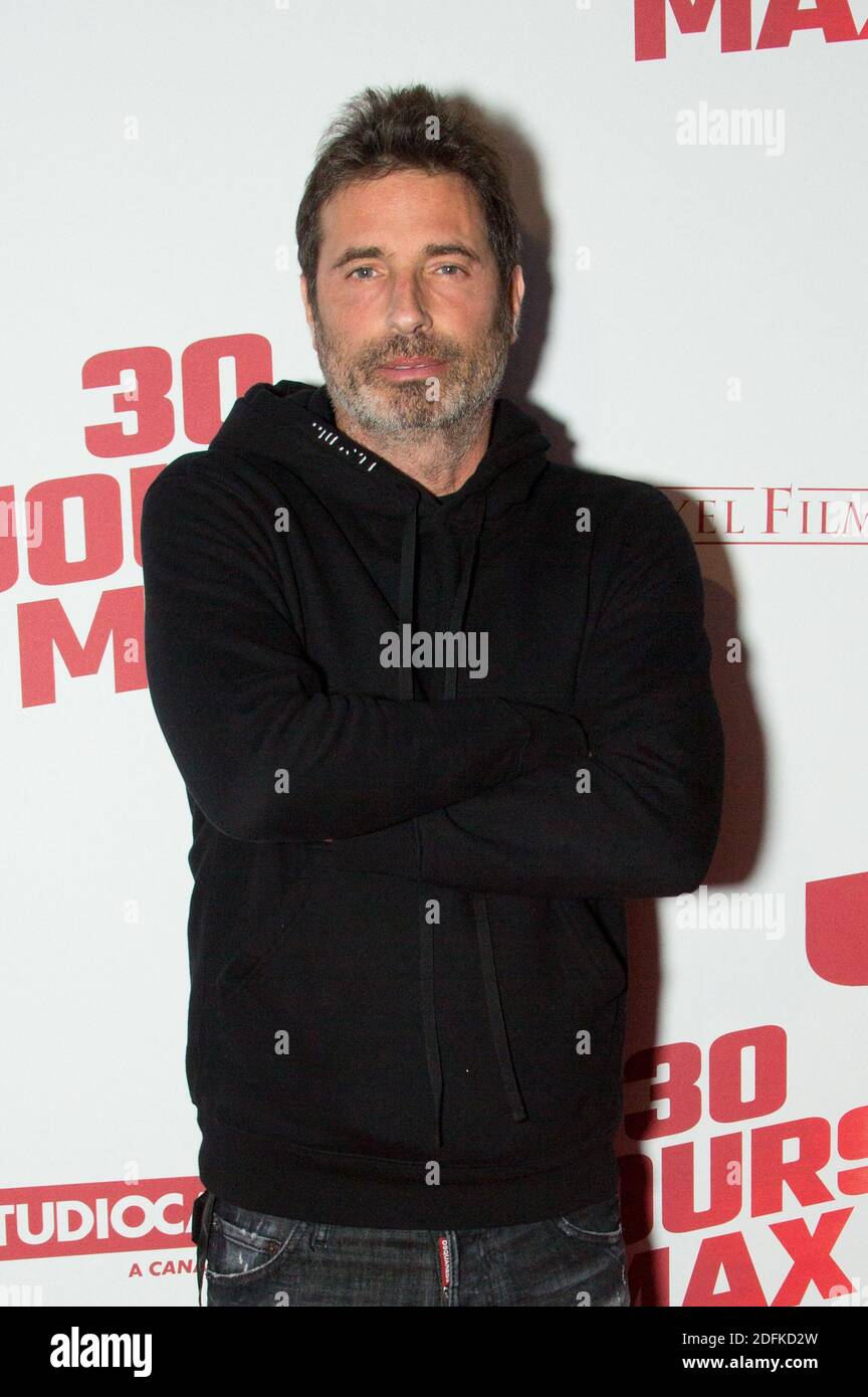 Richard Orlinski attend the '30 Jours Max' premiere at UGC Bercy on ...