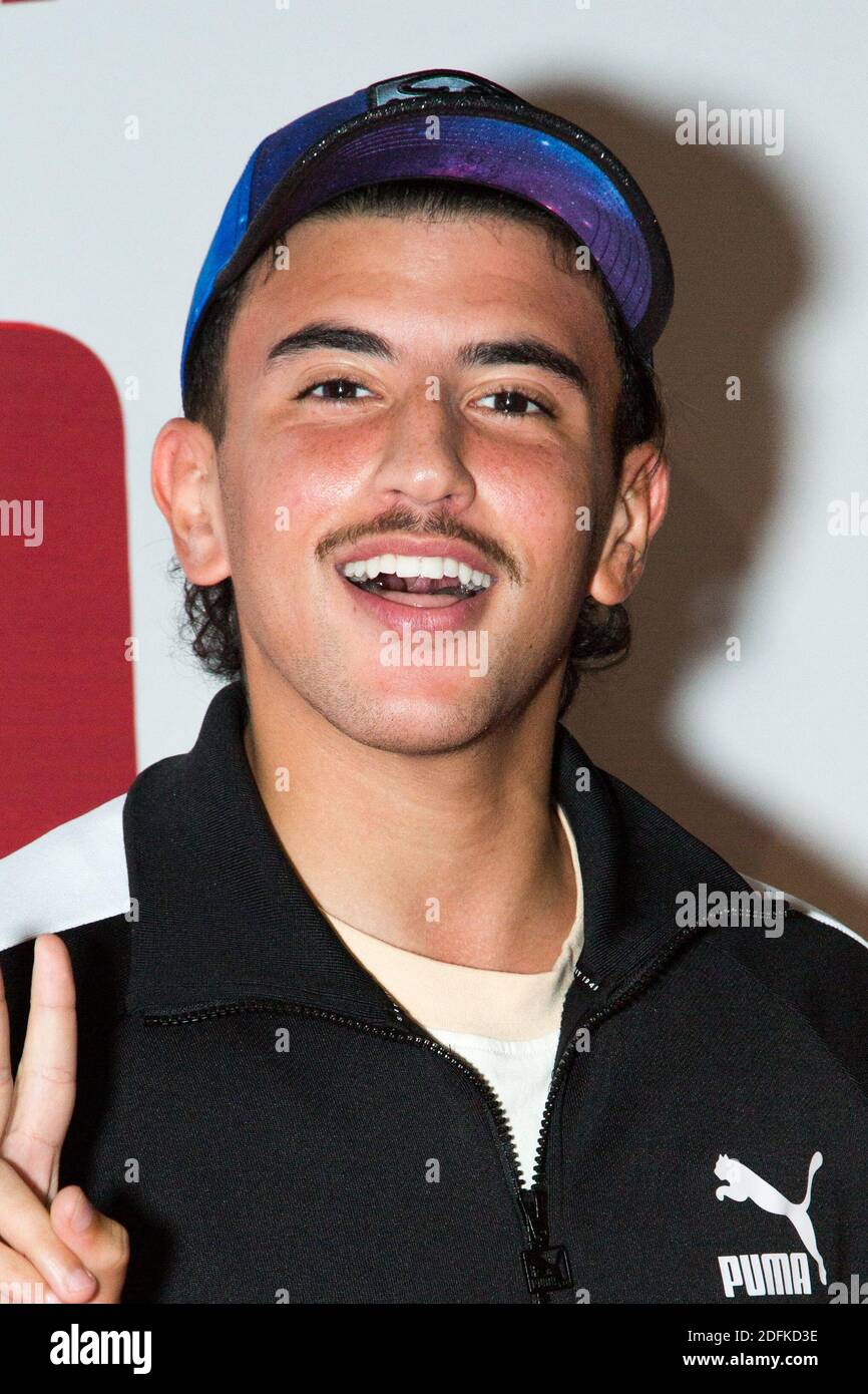 Riadh Belaiche aka Just Riadh attend the '30 Jours Max' premiere at UGC ...