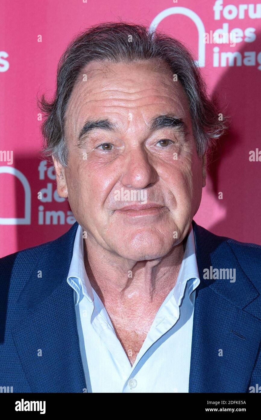 Oliver Stone attending a photocall for the launching of his book ...