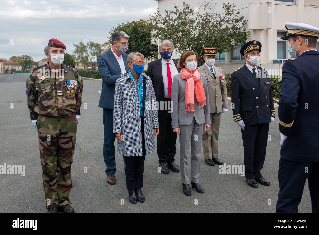 French minister of army Florence Parly and minister of labor Elisabeth ...