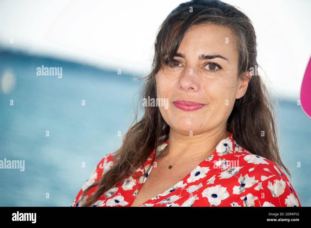 Scriptwriter, Marion Festraets attends the Moloch photocall during the ...