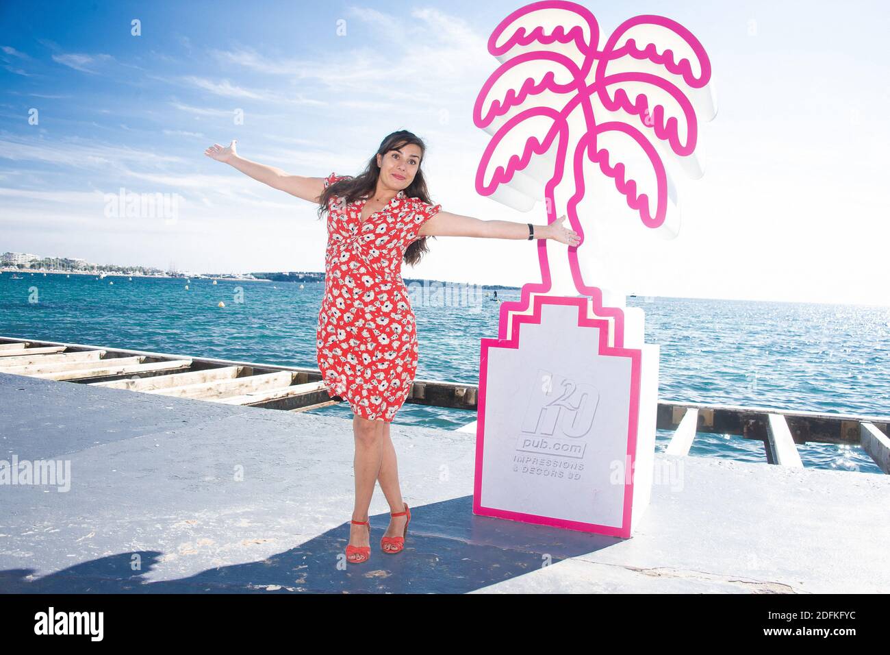 Scriptwriter, Marion Festraets attends the Moloch photocall during the ...