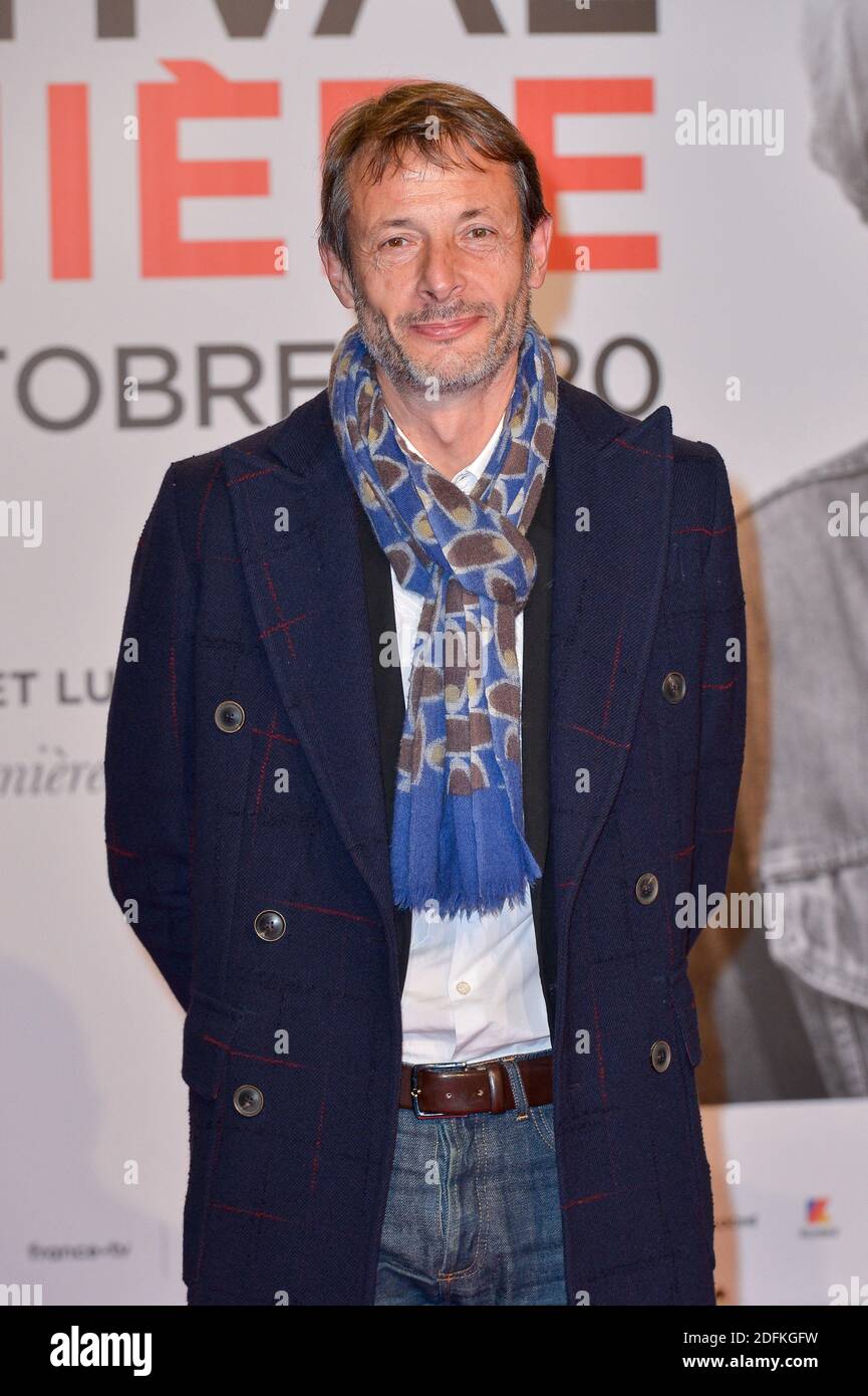 Jean Xavier Delestrade attending the opening ceremony of 12th Lumiere ...