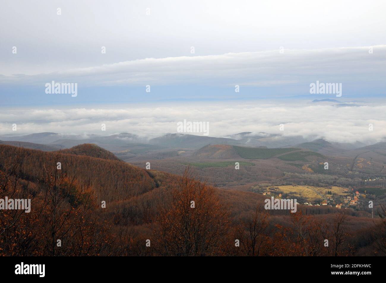 Mátra mountain, Mátra-Gebirge, Hungary, Magyarország, Europe Stock ...