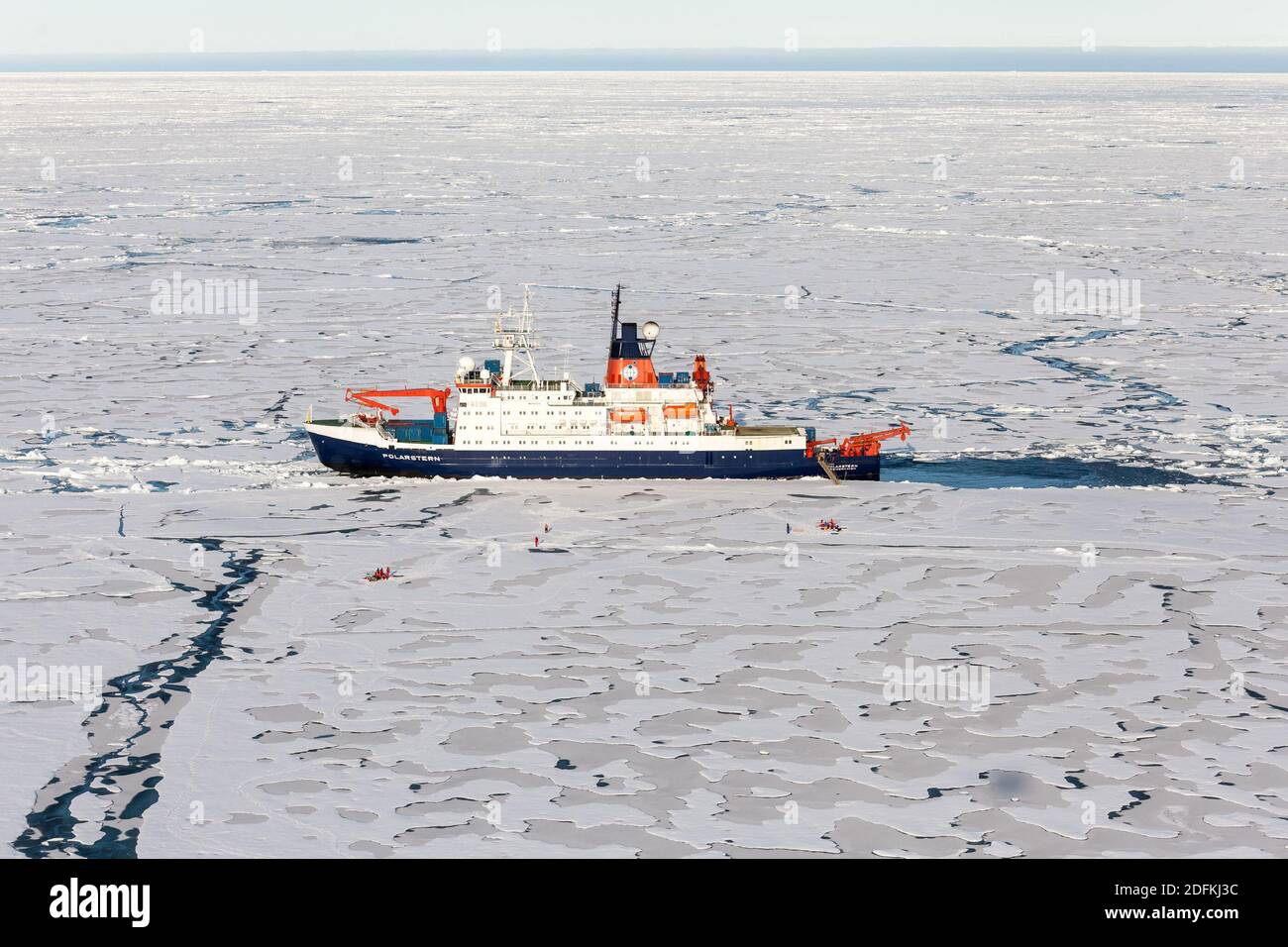 Hand out file photo dated August 25, 2015 of German research vessel ...