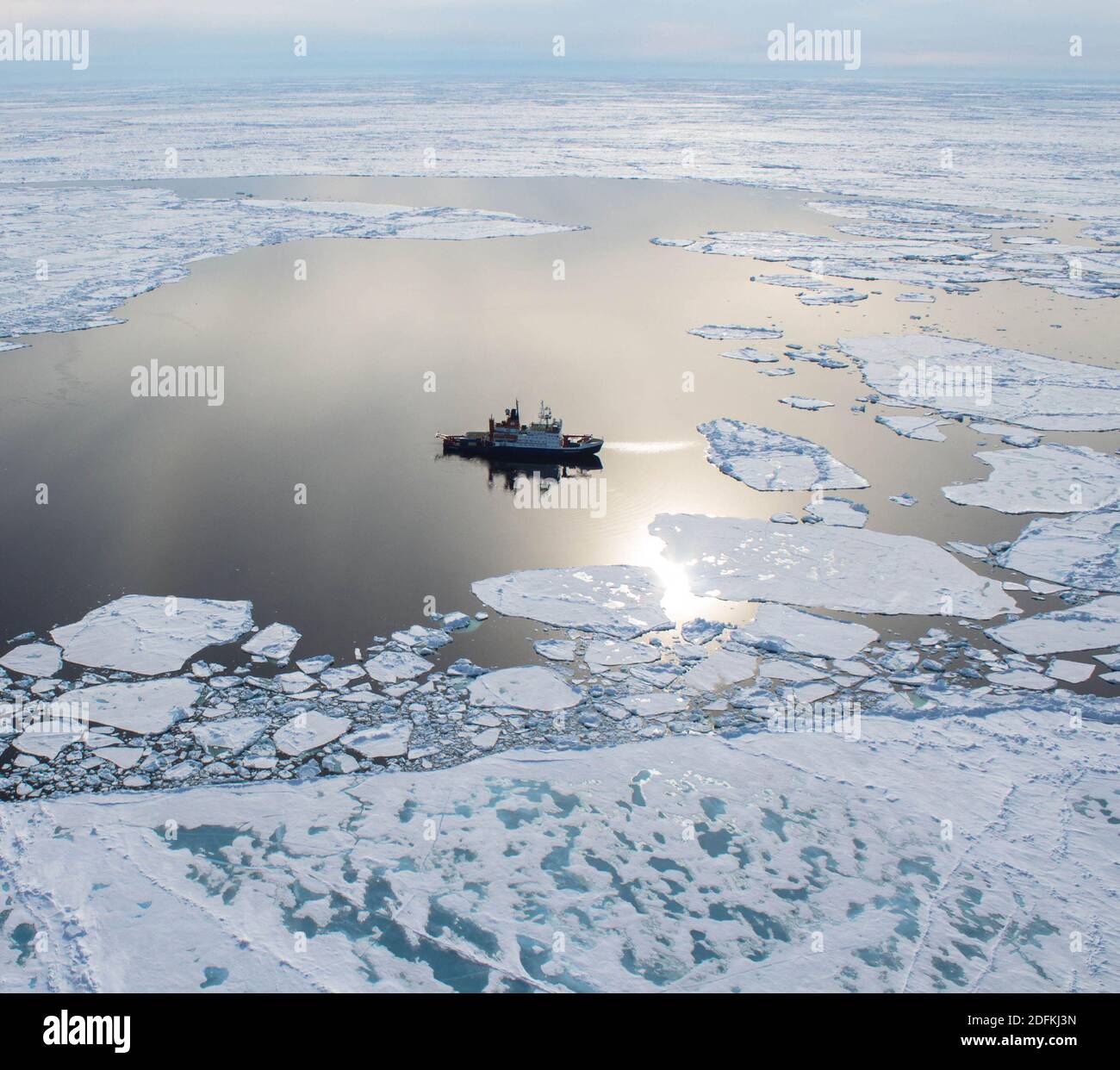 Hand out file photo dated July 14, 2014 of German research vessel ...