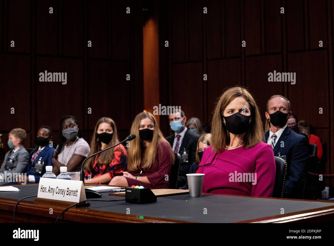 Amy coney barrett family hi-res stock photography and images - Alamy