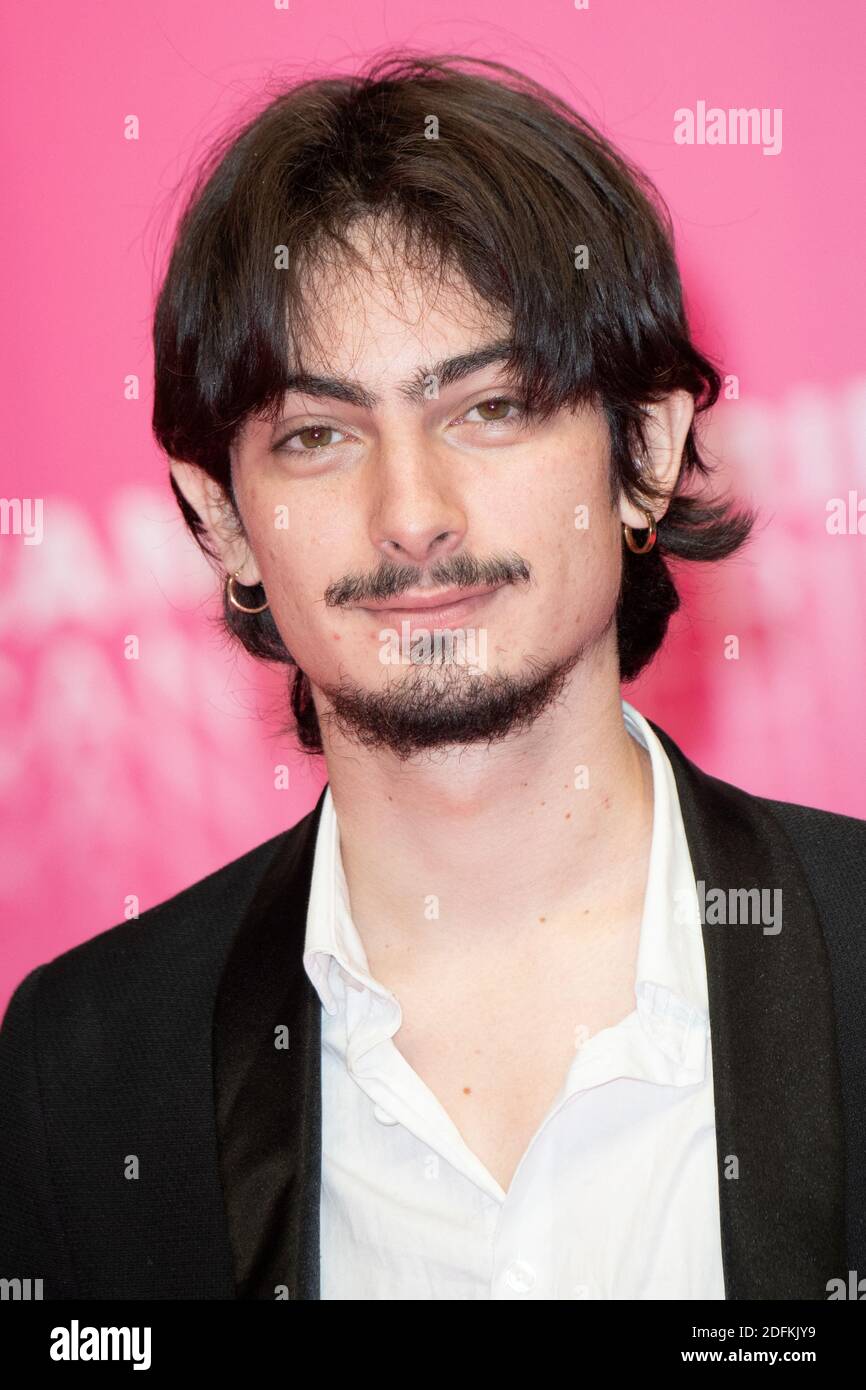 Theo Fernandez arrives on the pink carpet during the 3rd Canneseries ...